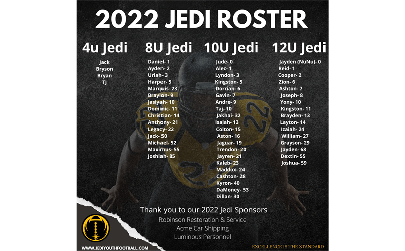 Jedi Youth Football > Home